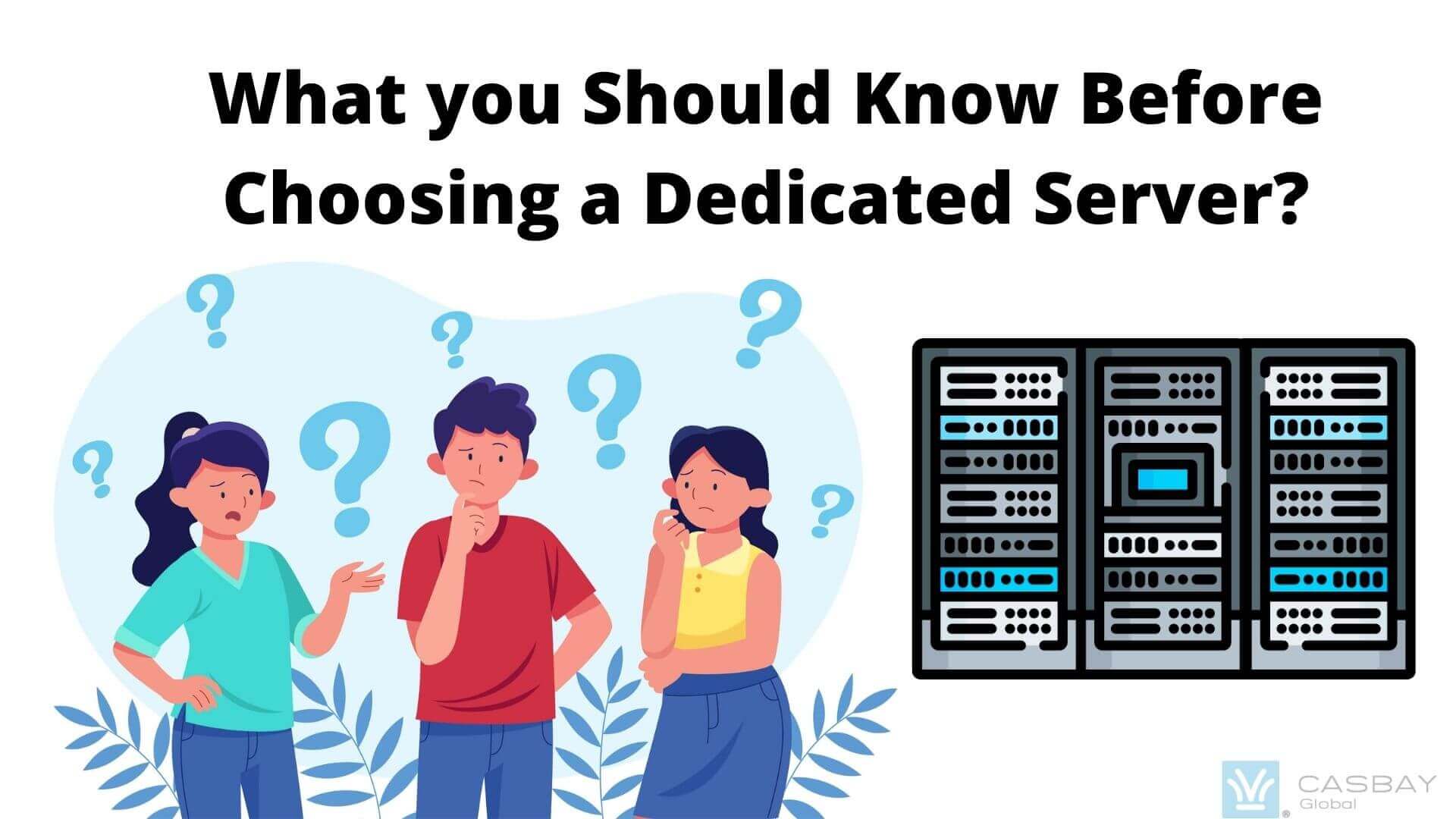 What you should know before choosing a Dedicated Server? - Casbay Blog What you should know before choosing a Dedicated Server? - Casbay Blog