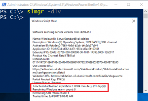 Windows Server 2016/2019/2022 Evaluation: How to extend the Trial ...